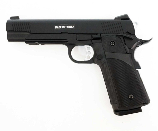 Модель пистолета пневм (KJW) KP-05.GAS Colt M1911 GBB Hi-Capa 6 Black ...