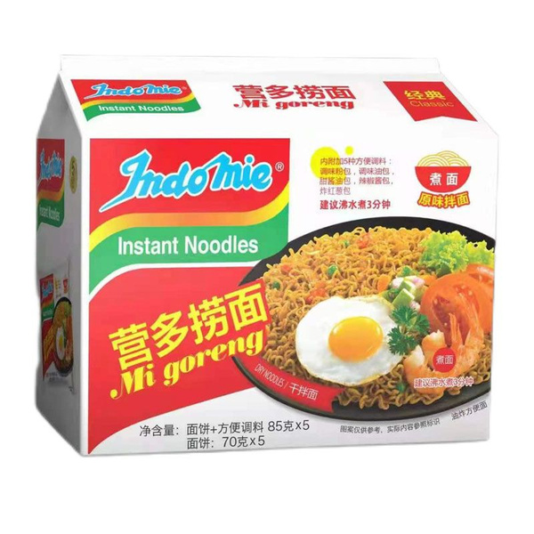 Лапша быстрого приготовления INDOMIE Noodles Mi goreng - купить с ...