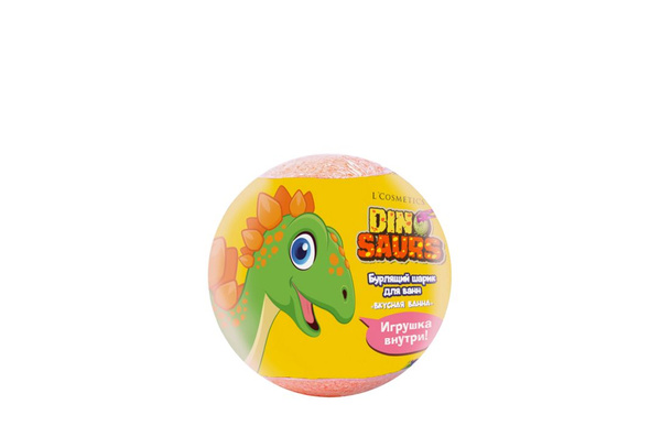 Бурлящий шар с игрушкой внутри Dinosaurs - купить с доставкой по ...