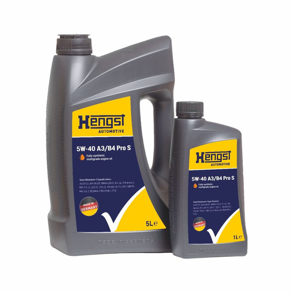 Масло моторное Hengst 5W-40 Синтетическое - купить в интернет-магазине ...