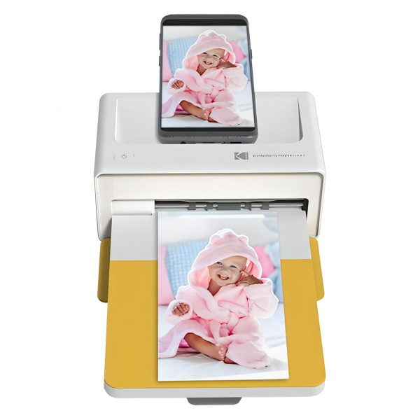 Компактный фотопринтер Kodak PD460 (Dock Plus Printer) желтый/белый ...