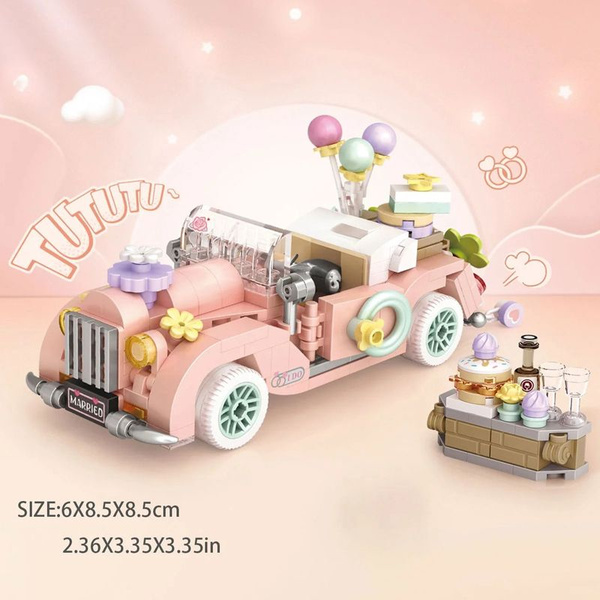 Детские Игрушки LOZ Mini Blocks City Серии Street View Food Truck С ...