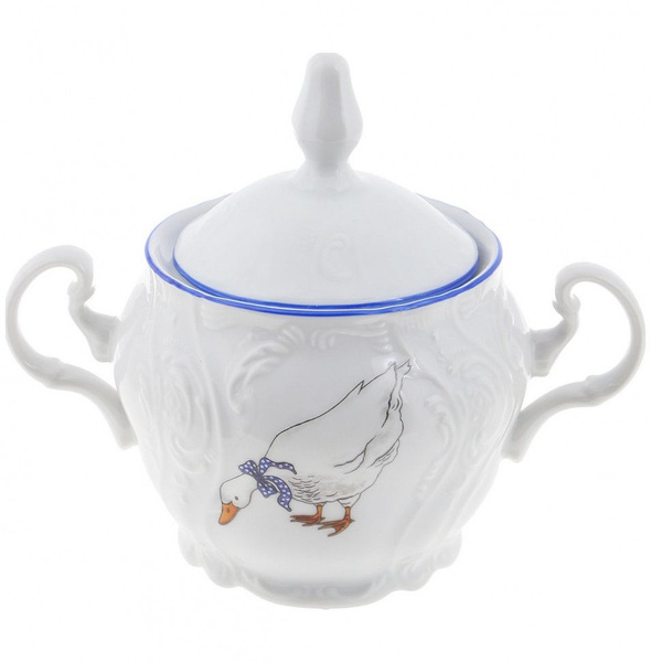 Сахарница 220 мл Thun "Бернадотт Гуси" 151264 купить на OZON по низкой цене (1635808917)
