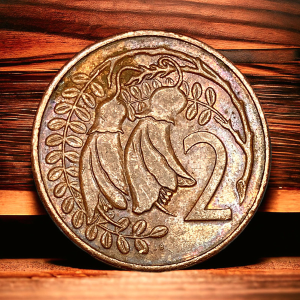 Монета Новая Зеландия 2 цента 1982 года. Растение. Елизавета II - купить в интернет-магазине ...