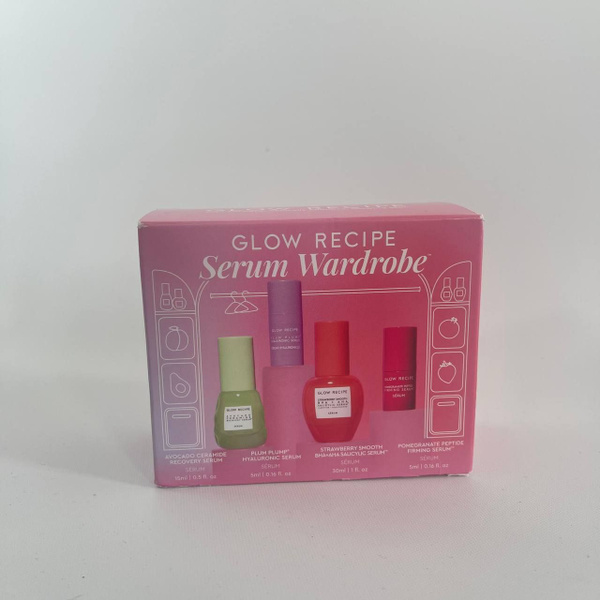 Glow Recipe Набор уходовой косметики для лица Serum Wardrobe Set ...