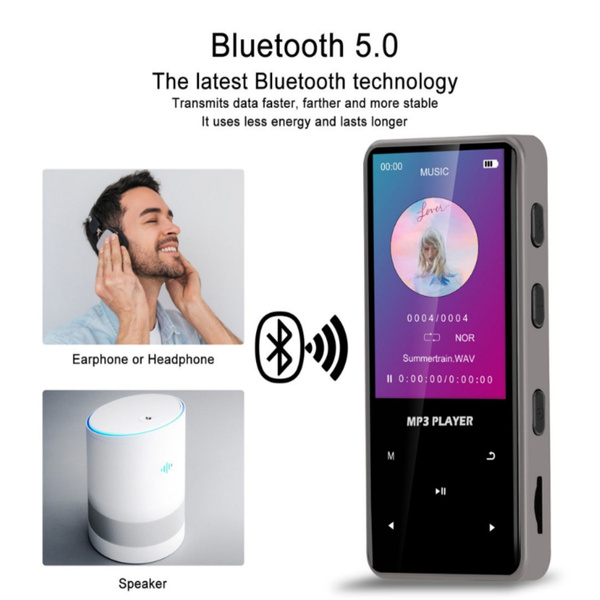 Характеристики Aomago MP3-плеер Mi 2024 с Bluetooth 5.0 Сенсорный экран ...