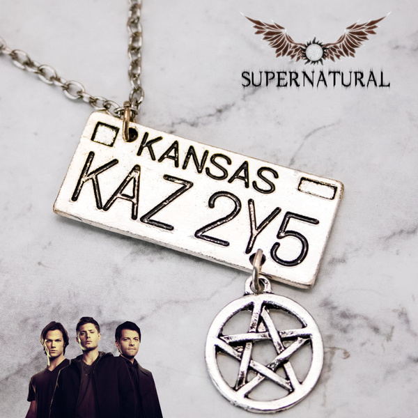 Кулон Номерной Знак Импала: Сверхъестественное (Impala's License Plate ...