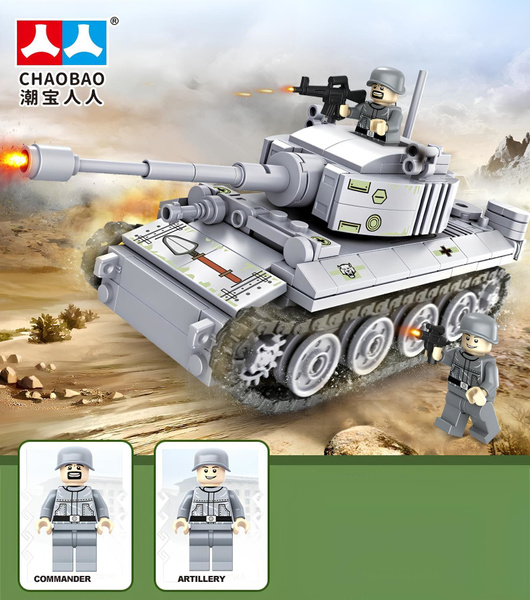 Конструктор Chaobao Немецкий Танк Тигр / Tiger Heavy Tank совместим с ...