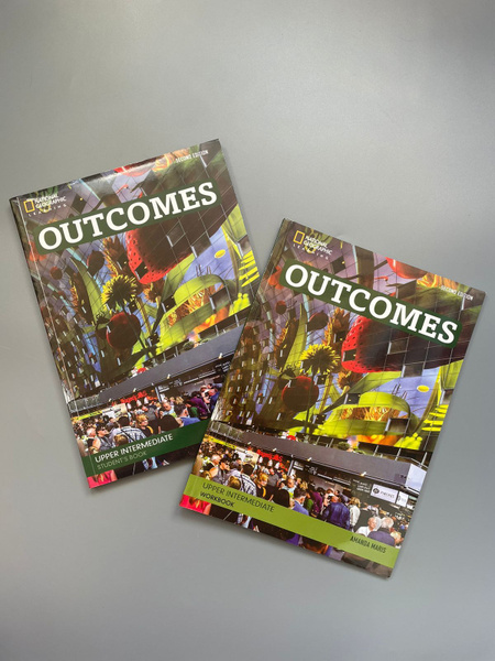 Outcomes Upper Intermediate Student's Book + Workbook + CD - купить с ...