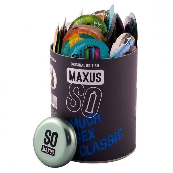 Классические презервативы в кейсе MAXUS So Much Sex - 100 шт. - купить ...