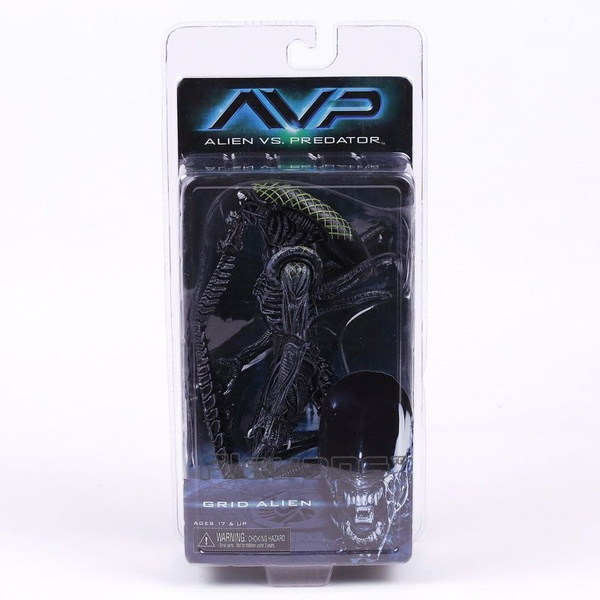 NECA AVP ALIENS VS.PREDATOR Xenomorph Warrior Grid Фигурка Модель ...