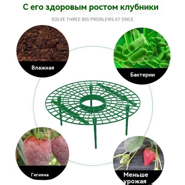 Подставка для клубники, 30 шт., опора для растений садовых ...