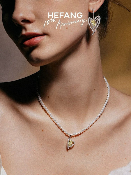 HEFANG Ожерелье Колье - купить с доставкой по выгодным ценам в интернет-магазине OZON (1652998696)