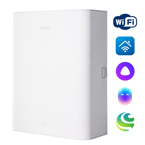 Очиститель воздуха приточный Ballu ONEAIR ASP-100 белый купить на OZON ...