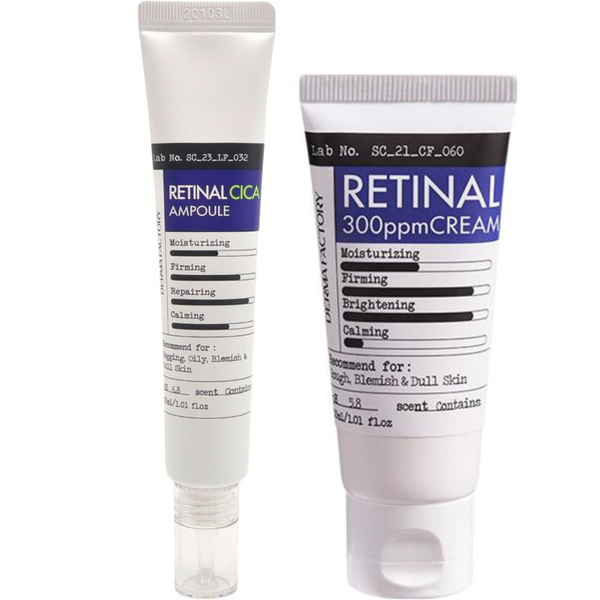 Derma Factory Антивозрастной укрепляющий набор для лица: Сыворотка с 1. ...