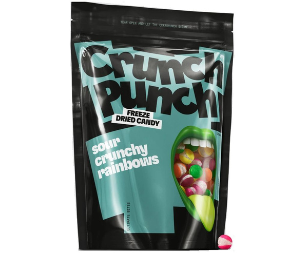 Характеристики Конфеты Crunch Punch Freeze Dry Candy кислые фрукты 200g ...