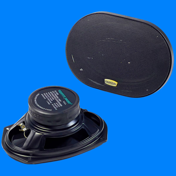 динамики автомобильные graffiti овалы блины 6 на 9 - купить по выгодной ...