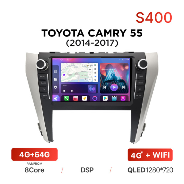 Магнитола FarCar S400 (HL) 4-64 Гб для Toyota Camry v55 (2014-2017 ...