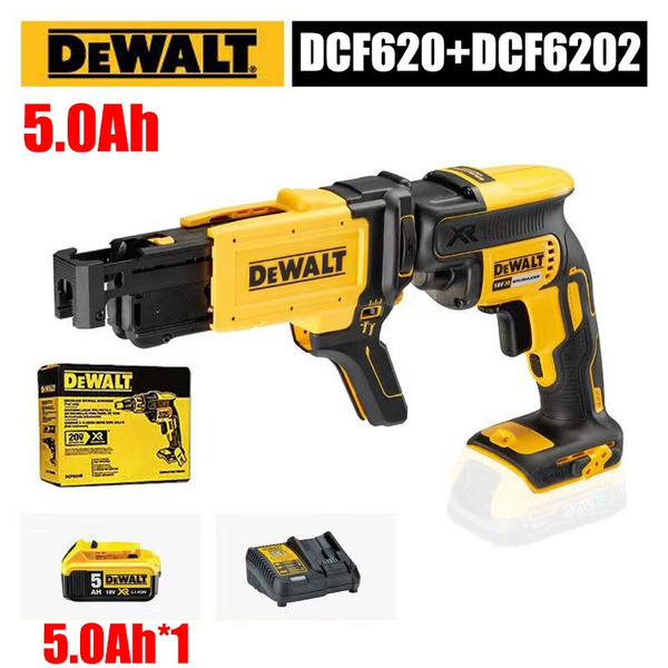 DeWalt DCF620+DCF6202, 1 x 5,0 Ач аккумулятор и зарядное устройство ...