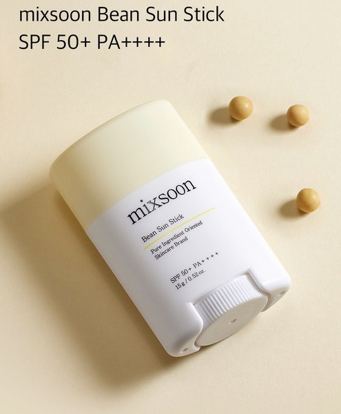 НОВИНКА Mixsoon Bean Sunstick Солнцезащитный стик с ферментированными ...