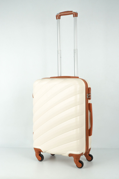 Чемодан Chemodan 360 маленький (ручная кладь) из ABS пластика на 4-х съемных колесах с кодовым ...