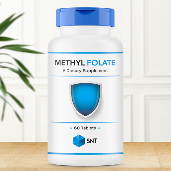 SNT Methyl Folate 400 мкг 60 капс (Витамин B9 Фолиевая кислота/ Метил фолат) - купить с ...
