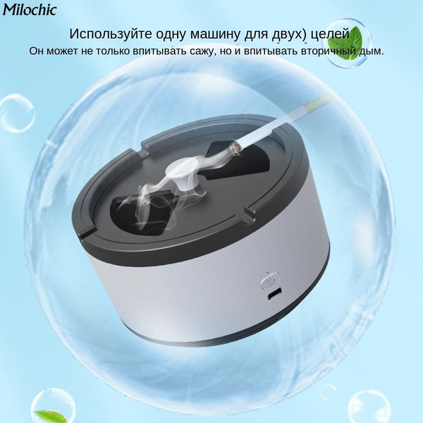 Пепельница milochic EI1351719, ABS пластик, белый купить по выгодной цене в интернет-магазине ...