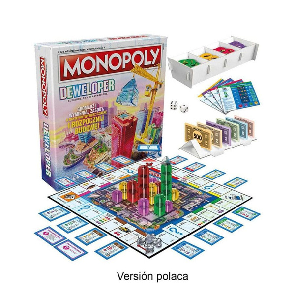Настольная игра HASBRO GAMING Monopoly Builder Polish - купить с ...