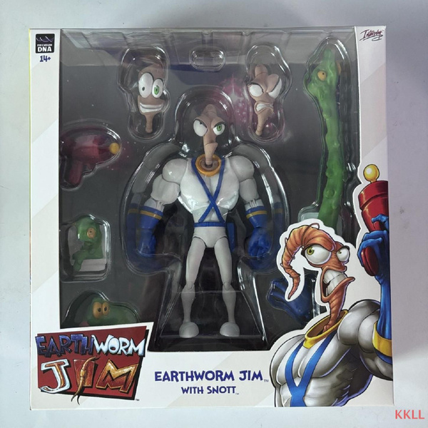 PDNA 1/12 Earthworm Jim Psy Crow Bob the Killer Фигурка Коллекционная ...