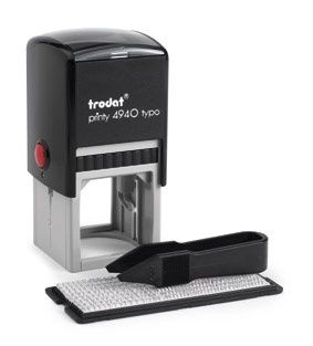 Trodat 4940/DB PRINTY R1,5 самонаборная печать 40мм,1,5 круга - купить ...