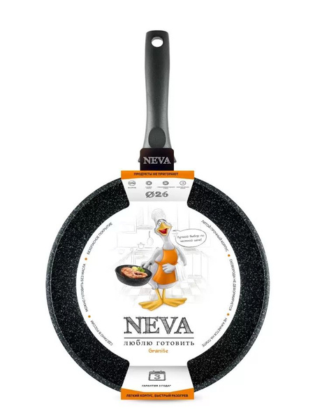 Сковорода NEVA Сковороды Neva_NEV-NG126, 26 см купить c доставкой на OZON по низкой цене ...
