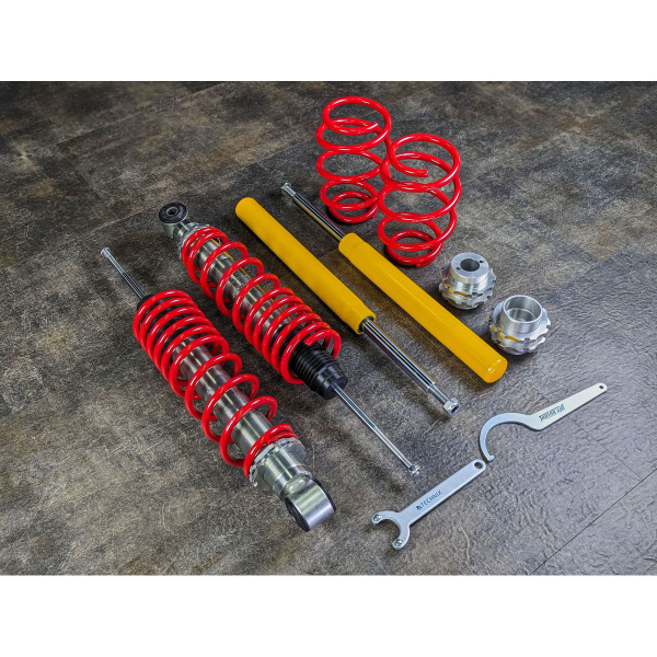 Комплект винтовой подвески койловеров Ta Technix Evogwau09 Audi 80 B4 купить C доставкой на