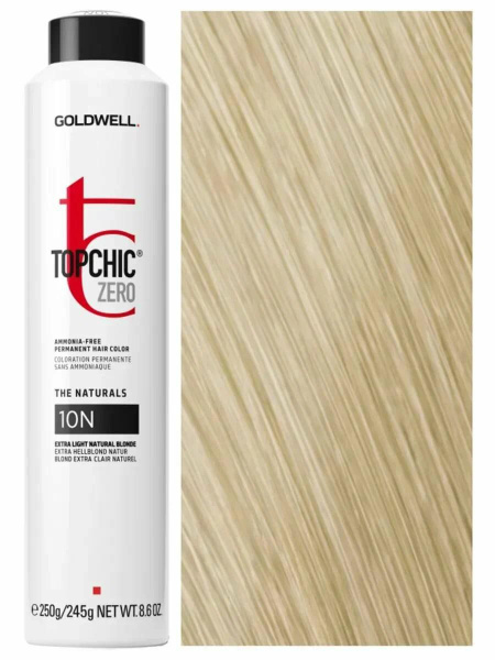 Goldwell TOPCHIC ZERO 10N светлый блондин экстра Безаммиачная стойка ...