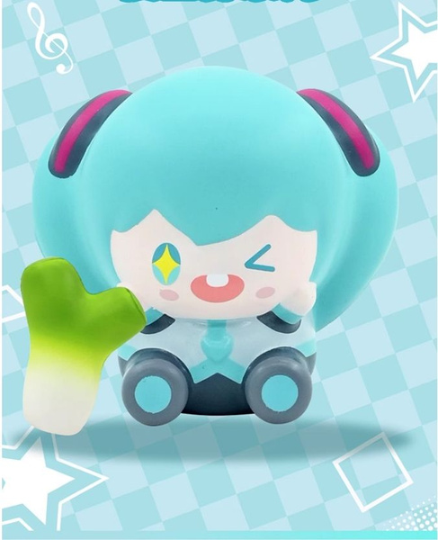 TOPTOY Подлинная Хацунэ Мику Squishy Симпатичные игрушки для снятия ...