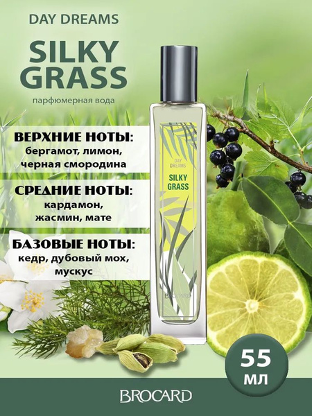 Brocard Day Dreams "Silky Grass"/Грезы "Шелковая Трава", женская. 55мл ...