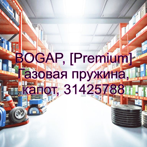 BOGAP, Premium Газовая пружина, капот, 31425788 - купить по доступным ...