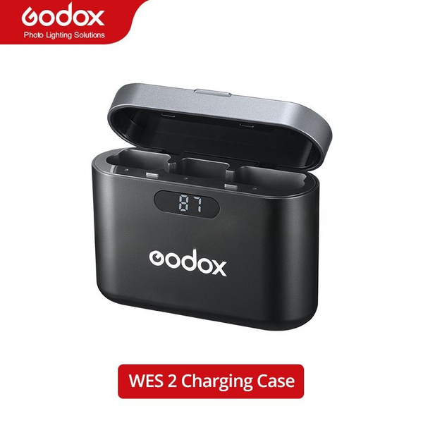 GODOX WES1 WES2 Беспроводная микрофонная система 2,4 ГГц Передатчик ...