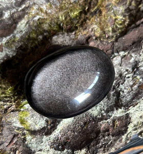 Галтовка обсидиан Мексика натуральный камень mineral - купить с ...