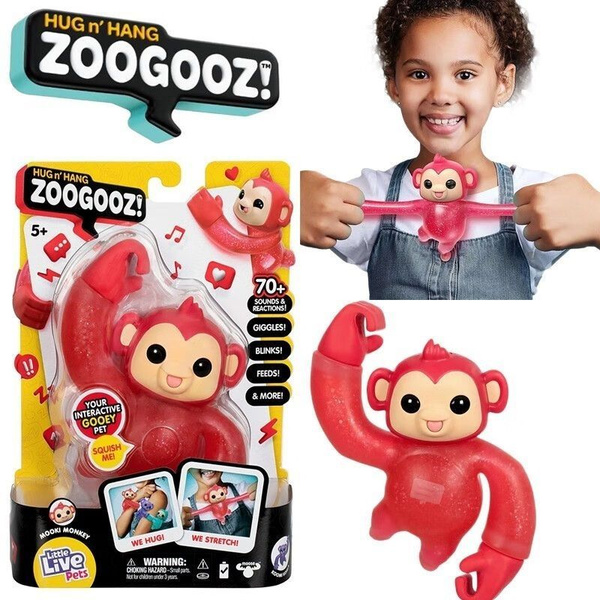 Характеристики Little Live Pets Hug N' Hang Zoogooz - Mookie Monkey ...