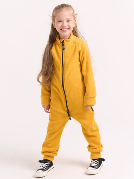 Комбинезон флисовый детский BUNGLY для мальчиков и для девочек, Мальчики, Девочки, На любой ...