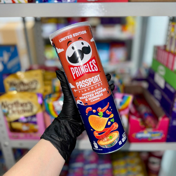 Pringles Pasport Roasted Pepper&Hummus (Перец и Хумус) / Limited ...