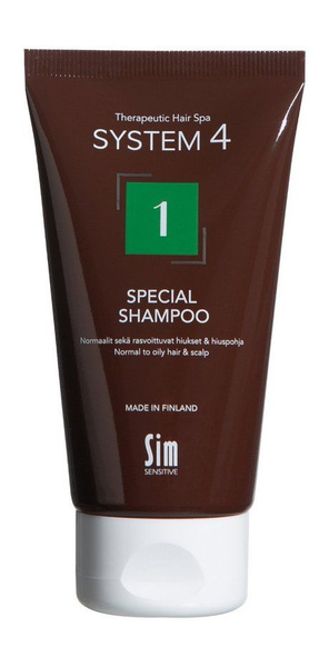 SIM SENSITIVE Special Shampoo Шампунь терапевтический №1, 75 мл купить ...
