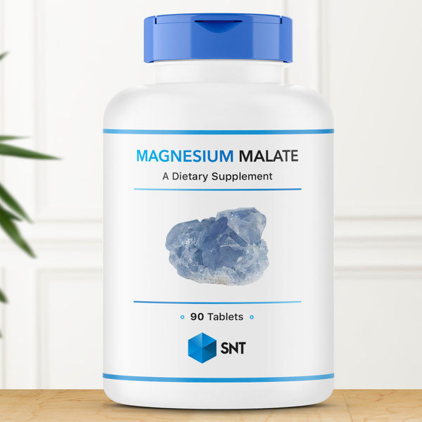 SNT Magnesium Malate 90 таб (магний малат) купить на OZON по низкой ...