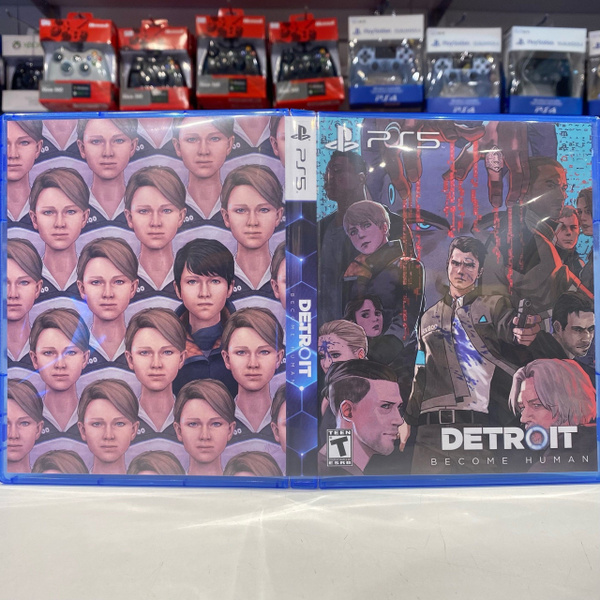 Игра "Detroit: Become Human" PS5 - Кастомная обложка для диска купить ...