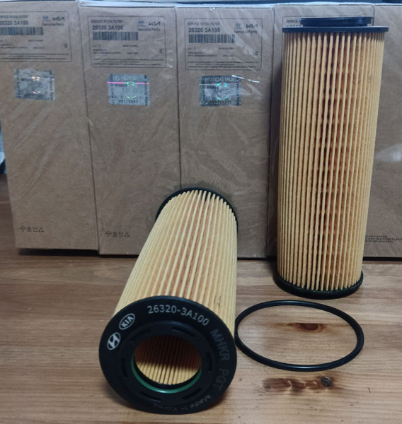 Hyundai-KIA Фильтр масляный арт. 263203A100, 1 шт. купить на OZON по ...