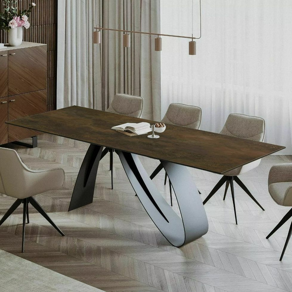 Стол обеденный SIGNAL Diuna, 160х90х76 см купить c доставкой на OZON по ...