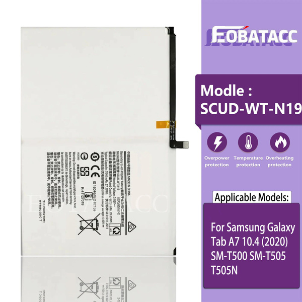 Новый сменный аккумулятор SCUD-WT-N19 7040 мАч для планшета Samsung Galaxy Tab A7 T505C T500 ...