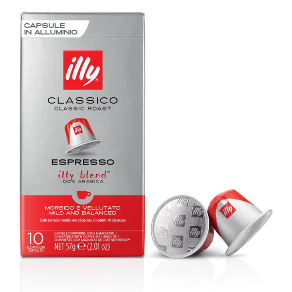Кофе в капсулах ILLY CLASSICO ESPRESSO, 10 шт., для кофемашины ...