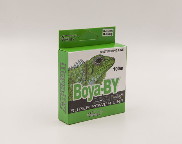 Монофильная леска для рыбалки BoyaBY леска iguana 100, 1 шт. по 100 м купить c доставкой на OZON ...