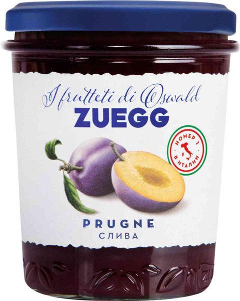 Конфитюр экстра Zuegg Слива, 330 г, 1 шт купить на OZON по низкой цене ...